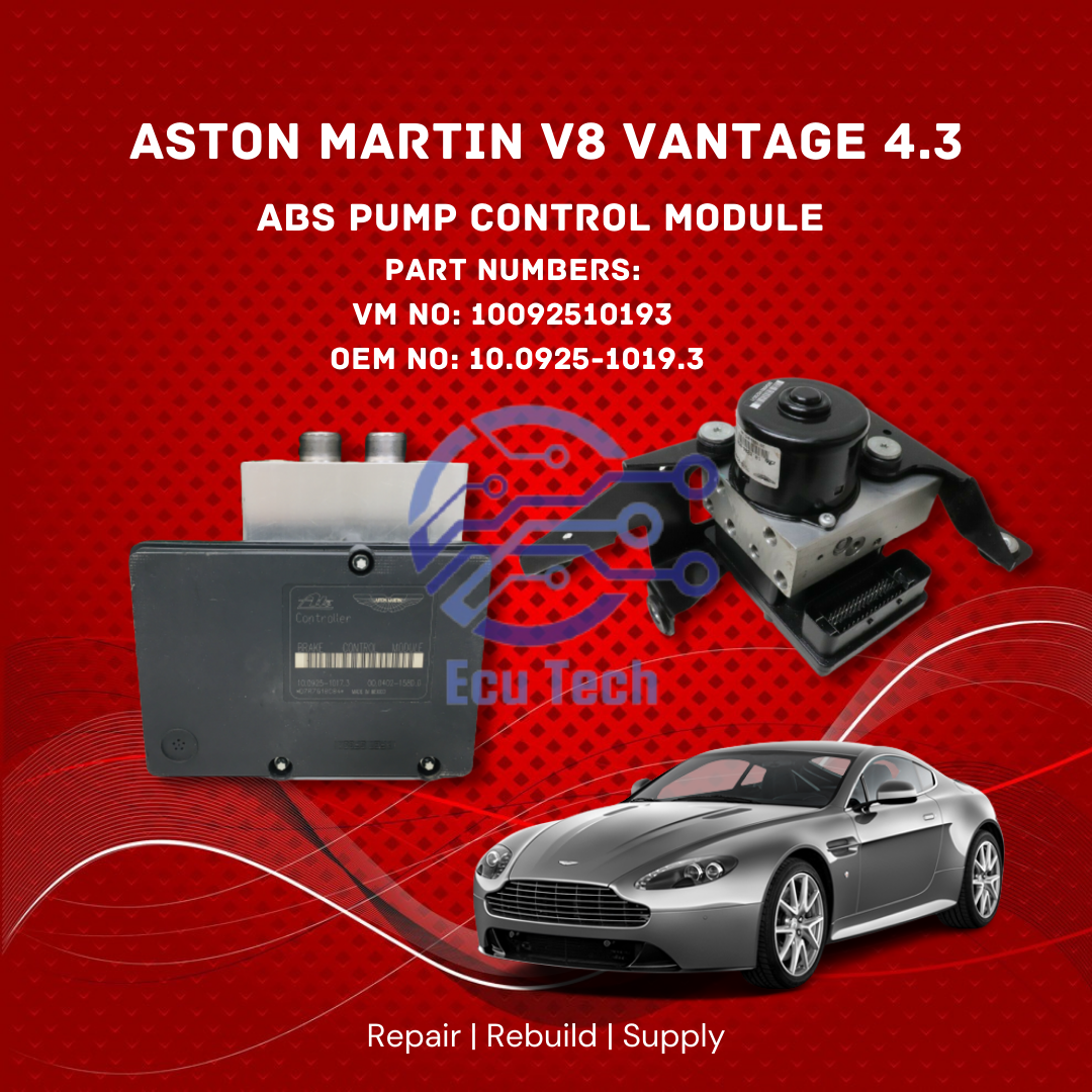 ASTON MARTIN V8 VANTAGE 4.3 ABS PUMP CONTROL MODULE REPAIR